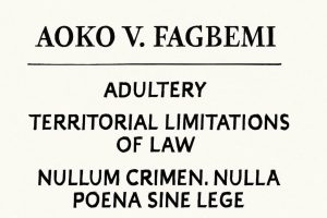 Doctrine of Necessity: Meaning, Key Cases, and Application in ...